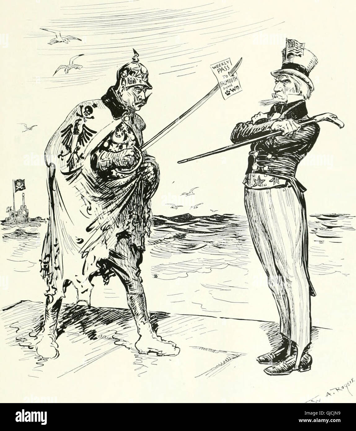 This publication from 1917 presents a series of visual arguments ...