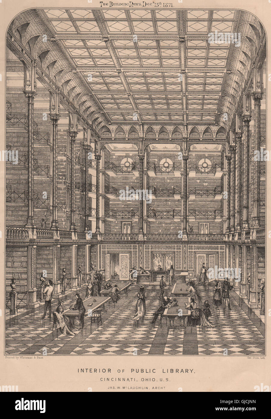 The green public library hi-res stock photography and images - Alamy