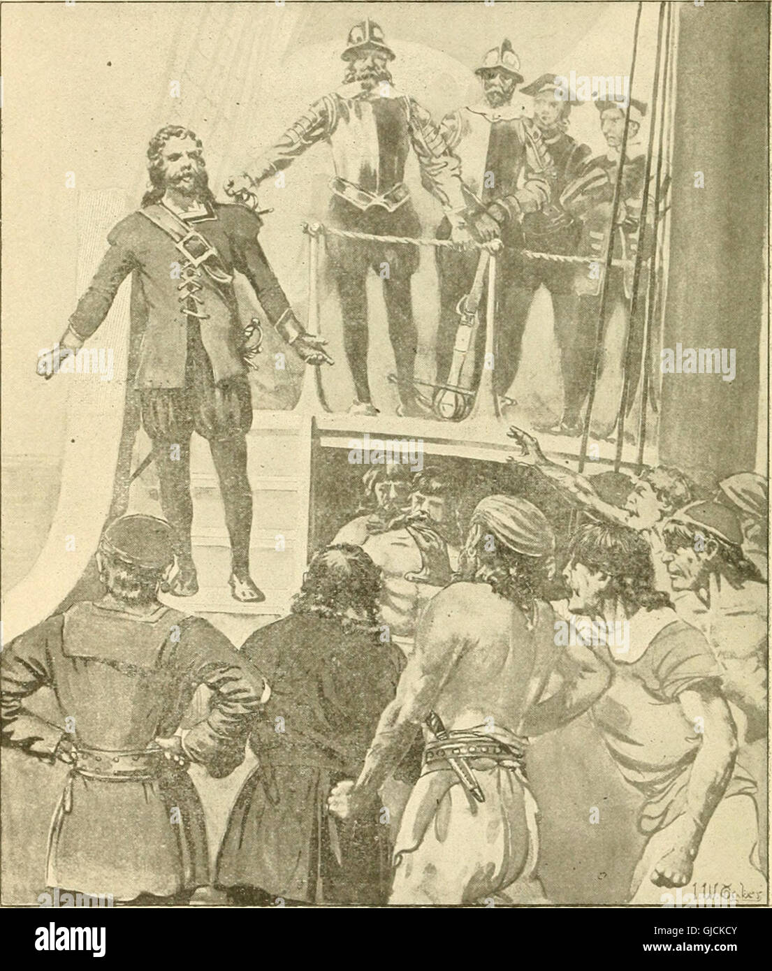 This 1903 poem recounts the journey of Christopher Columbus, capturing ...