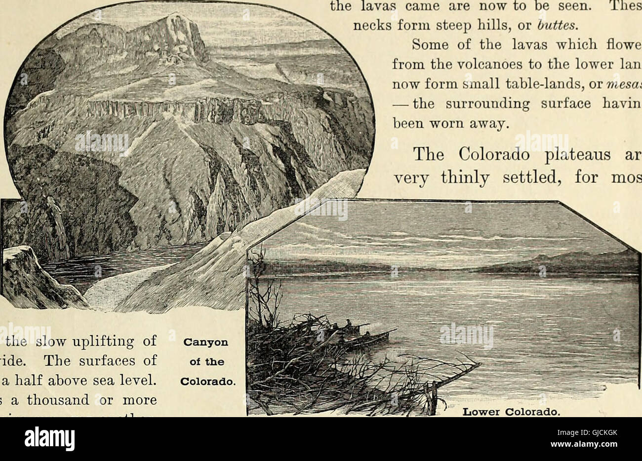 *Advanced Geography* (1899) is a textbook focused on more complex ...