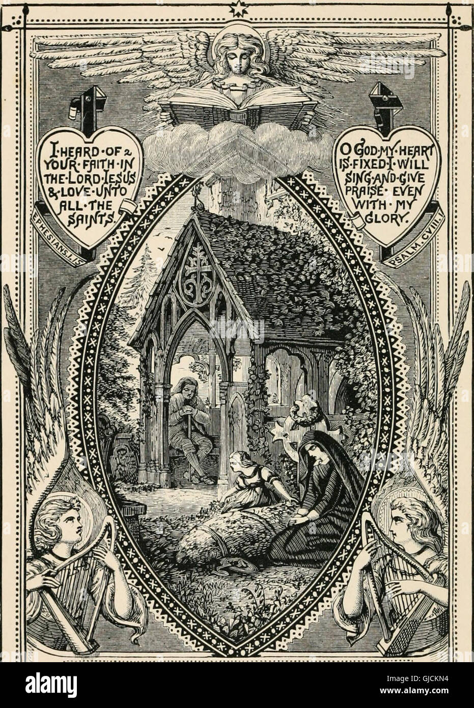 This 1865 collection features English poetry from contemporary poets ...