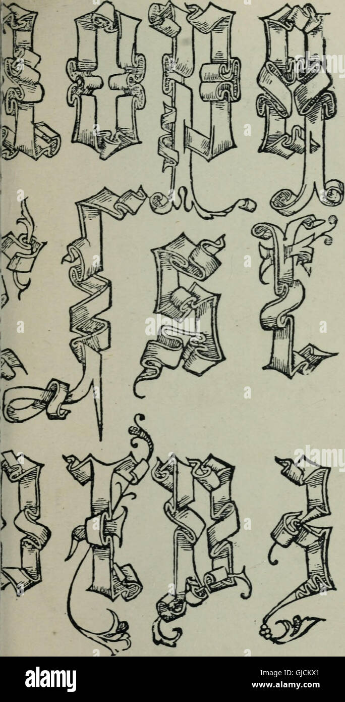 This 1898 guide to alphabets is designed for craftsmen, exploring both ...