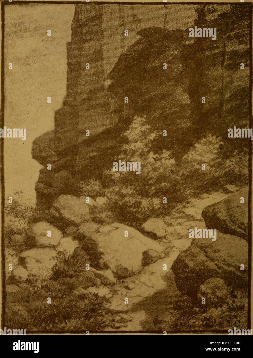 The legend of Sam's Point (1910 Stock Photo - Alamy