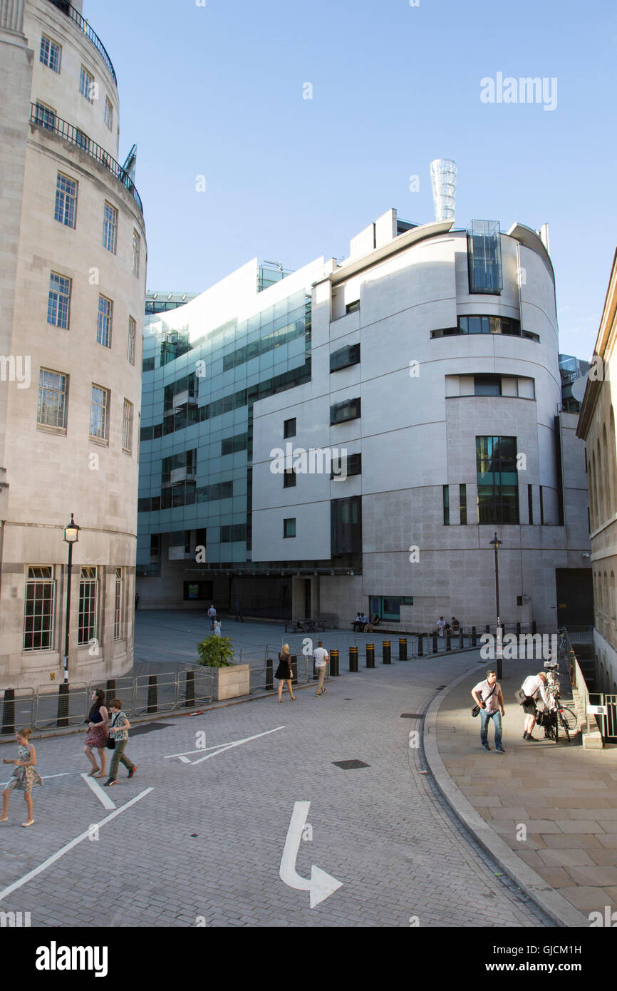 new Broadcasting House and new eastern extension, the headquarters of ...
