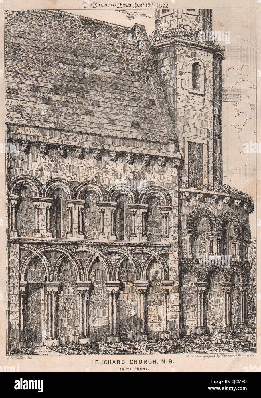 Leuchars church hi-res stock photography and images - Alamy