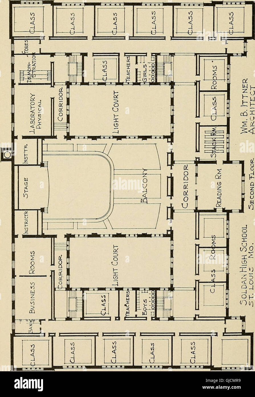 Standard Size Of School Building