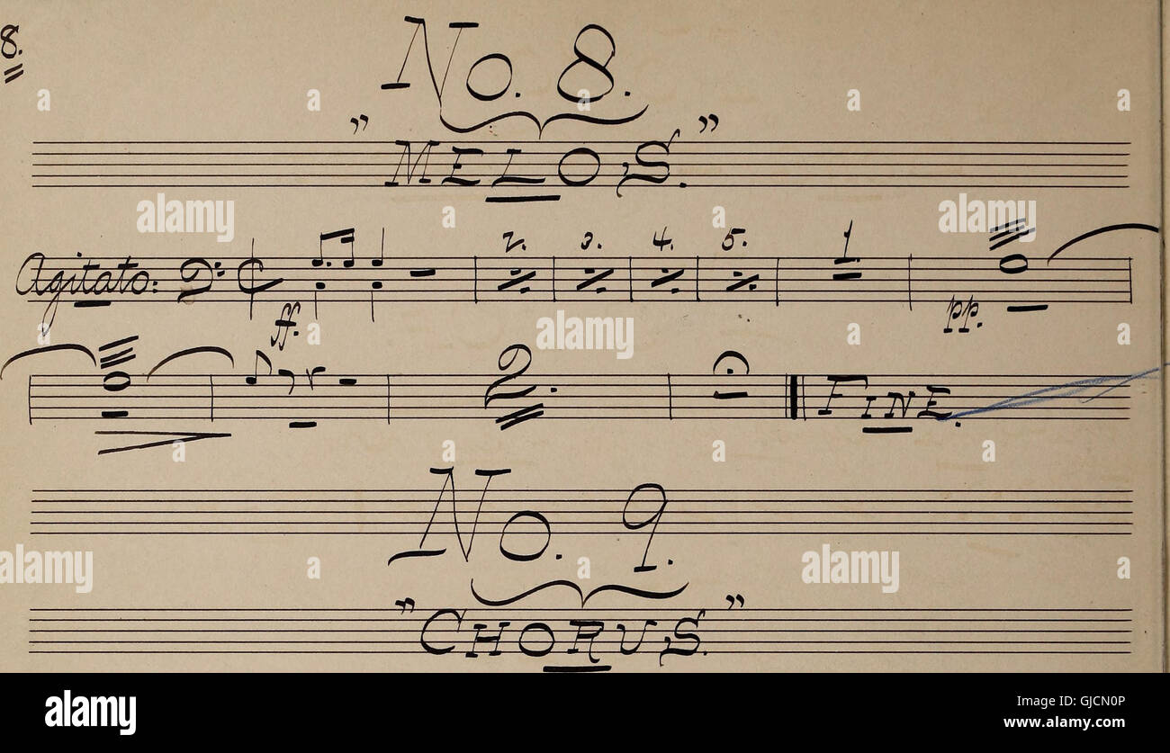 *Orchestral Parts Related to the Opera Tabasco* (1894) consists of the ...