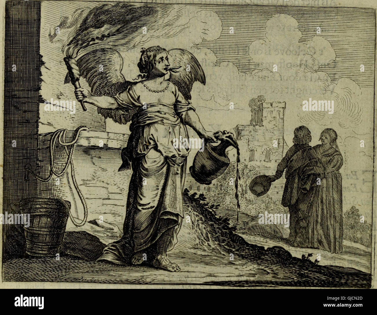 Ian van der Veens Zinne-beelden oft Adams appel (1642 Stock Photo - Alamy