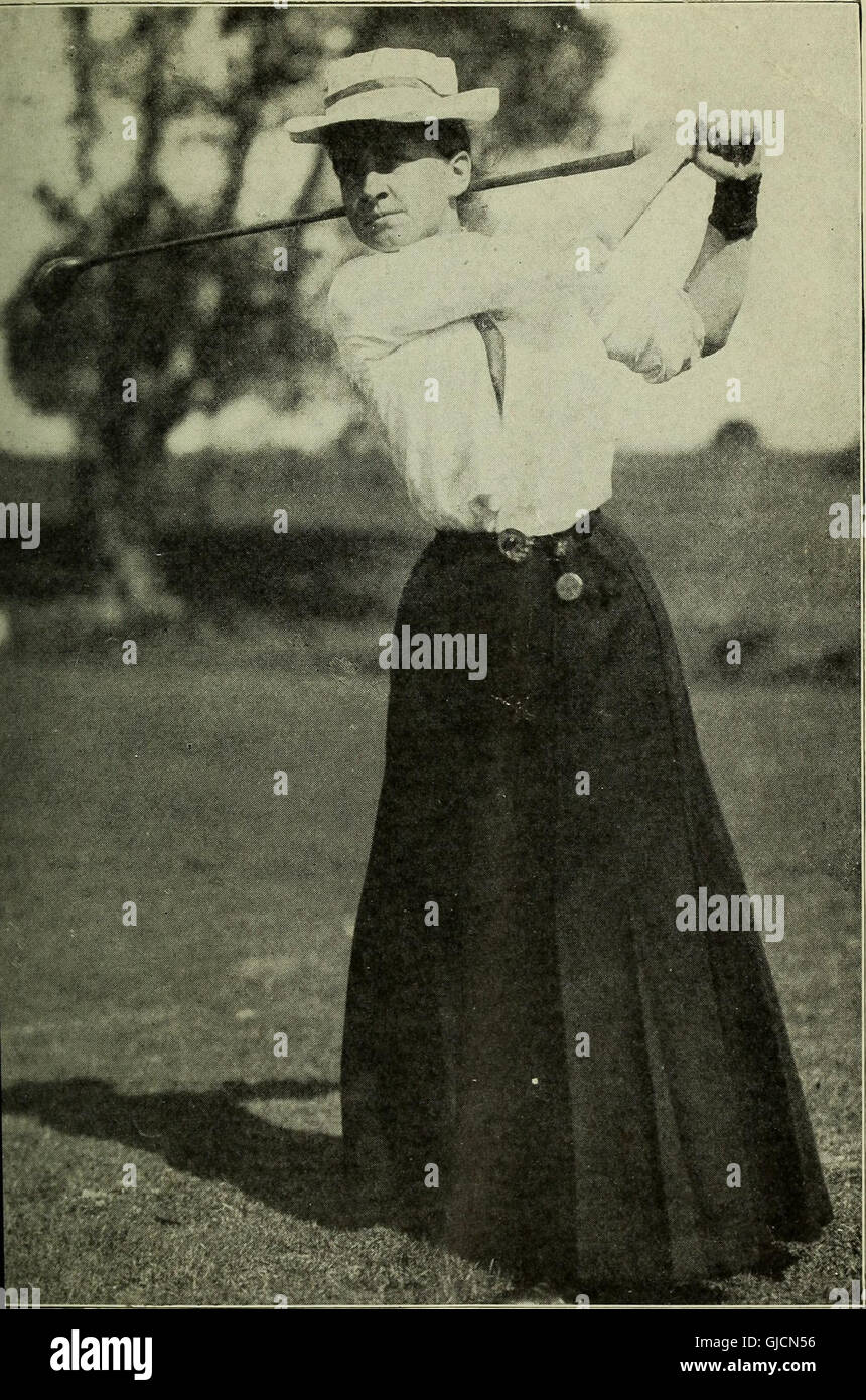 Chick Evans' golf book (1921 Stock Photo - Alamy