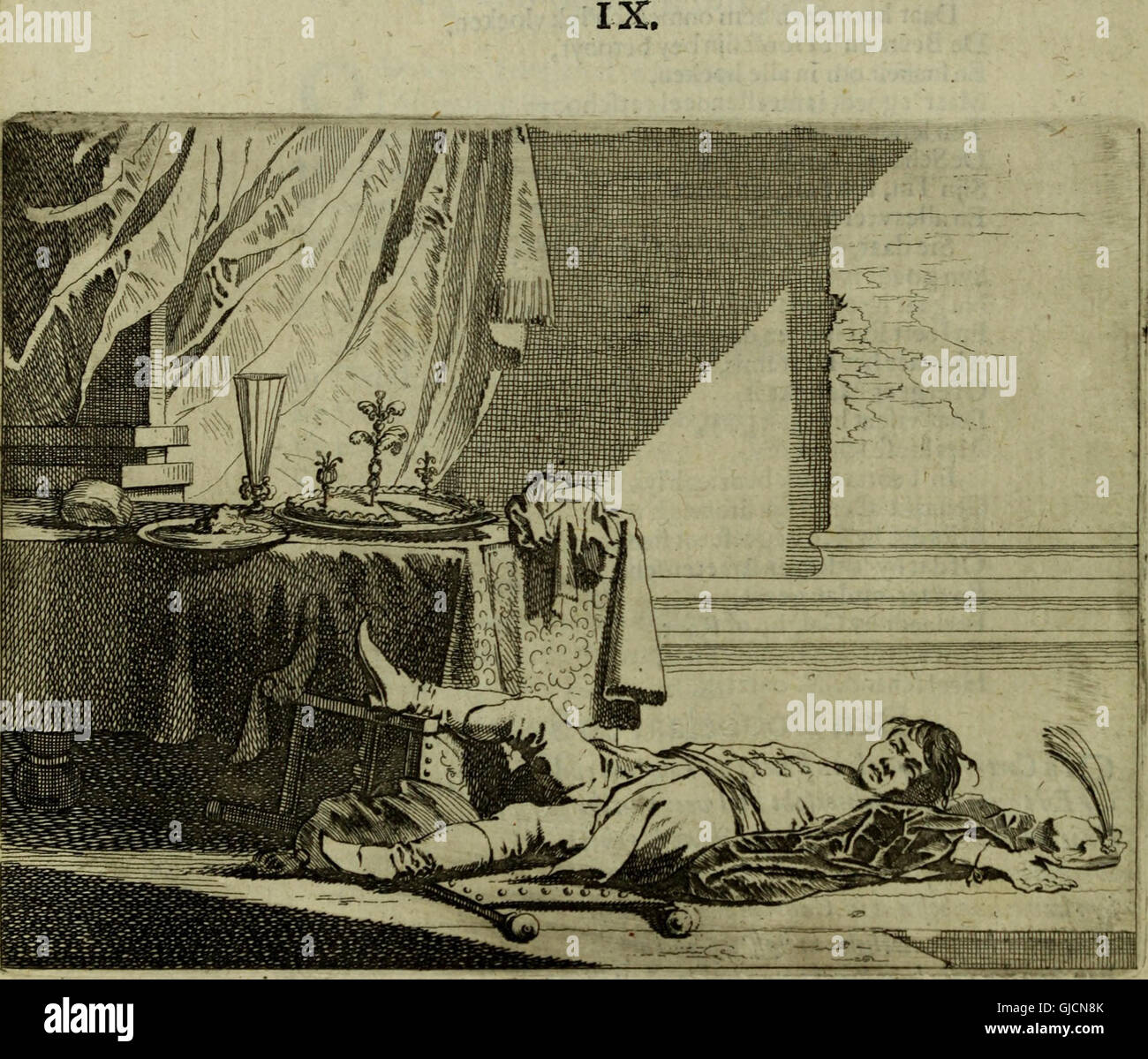 Ian van der Veens Zinne-beelden oft Adams appel (1642 Stock Photo - Alamy