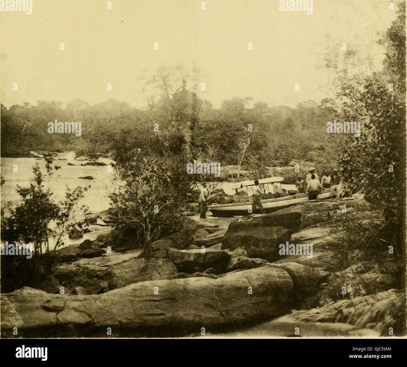 A geological study from 1908 analyzing the goldfields of British Guiana ...