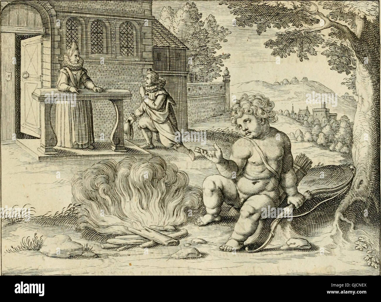 'Emblemata amatoria' (1618) is a collection of love-themed emblems ...