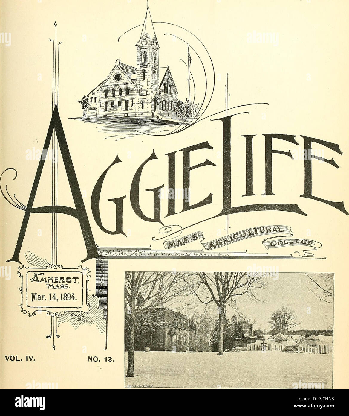 *Aggie Life* (1892) explores the life and experiences of students at ...