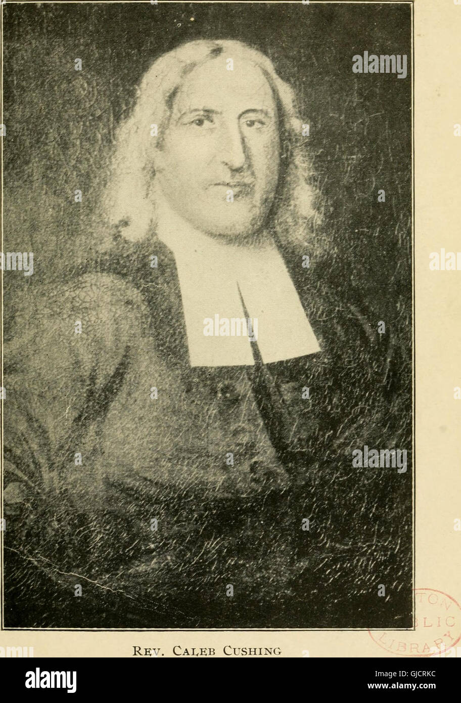 This 1905 work traces the ancestry and descendants of Matthew Cushing ...