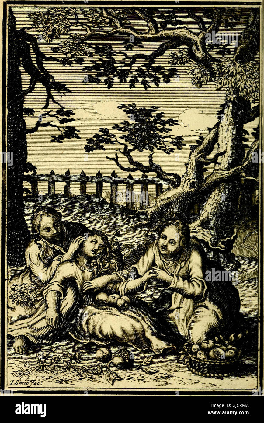 This 1717 work by Hermannus Hugo and Othon Vaenius features emblematic ...