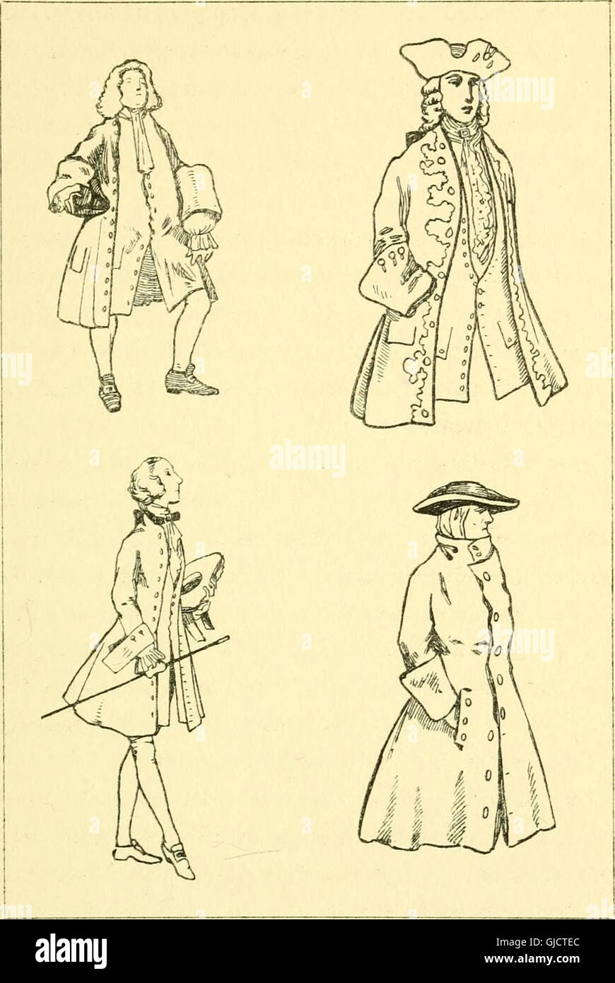 This 1906 work details the evolution of English costumes, exploring ...