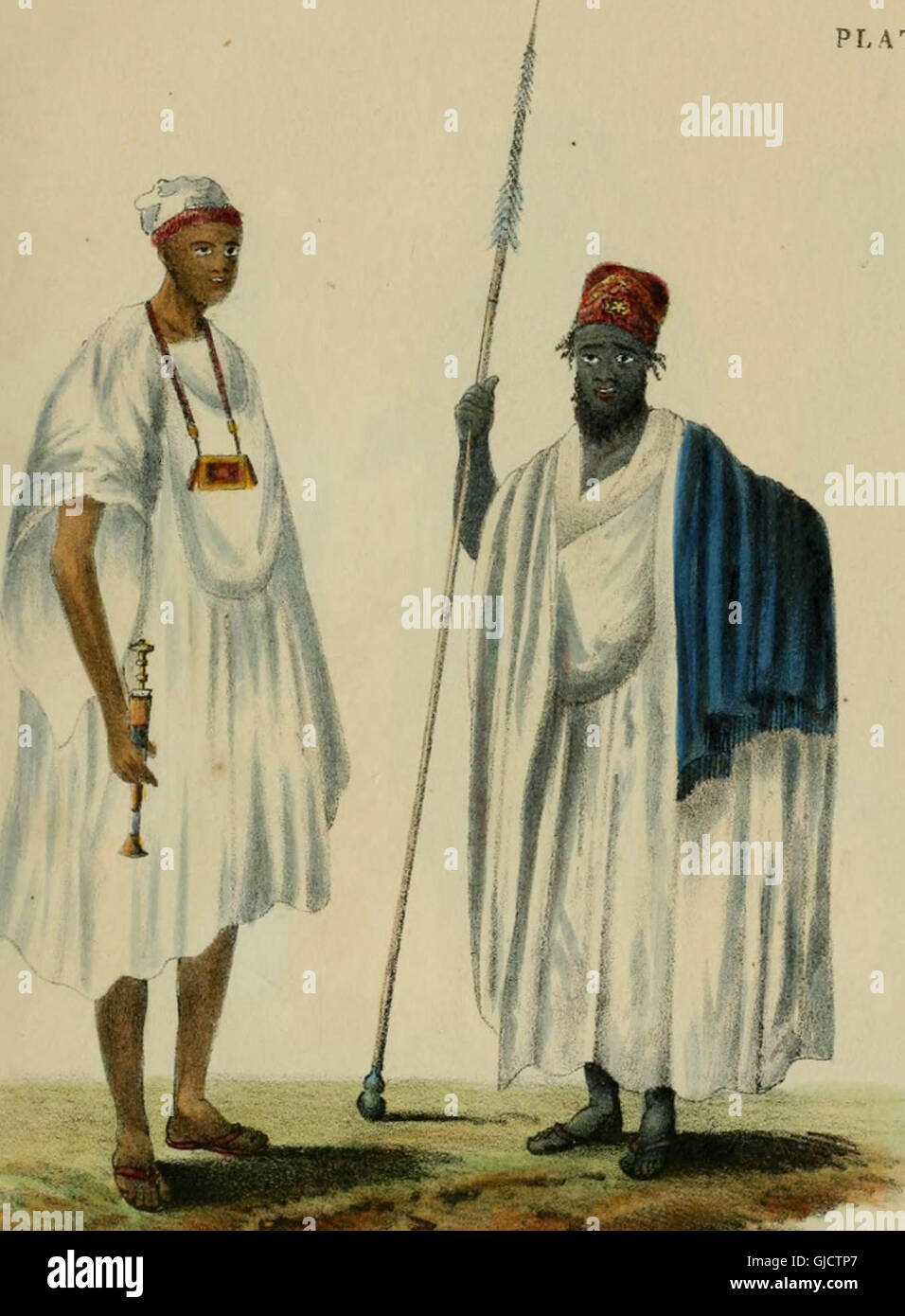 This 1830 work examines the traditional costumes worn on the western ...