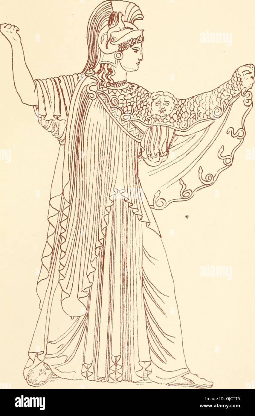 Ancient greek female costume illustrated hi-res stock photography and ...