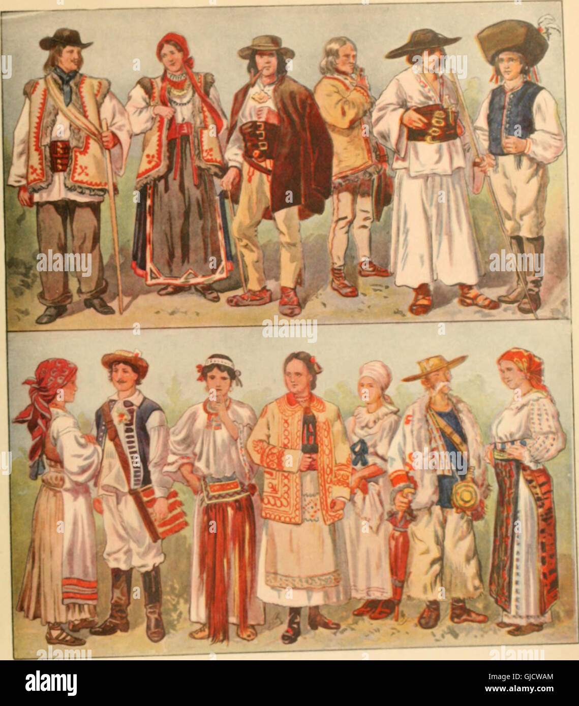 A historical work detailing the evolution of fashion and costumes from ...