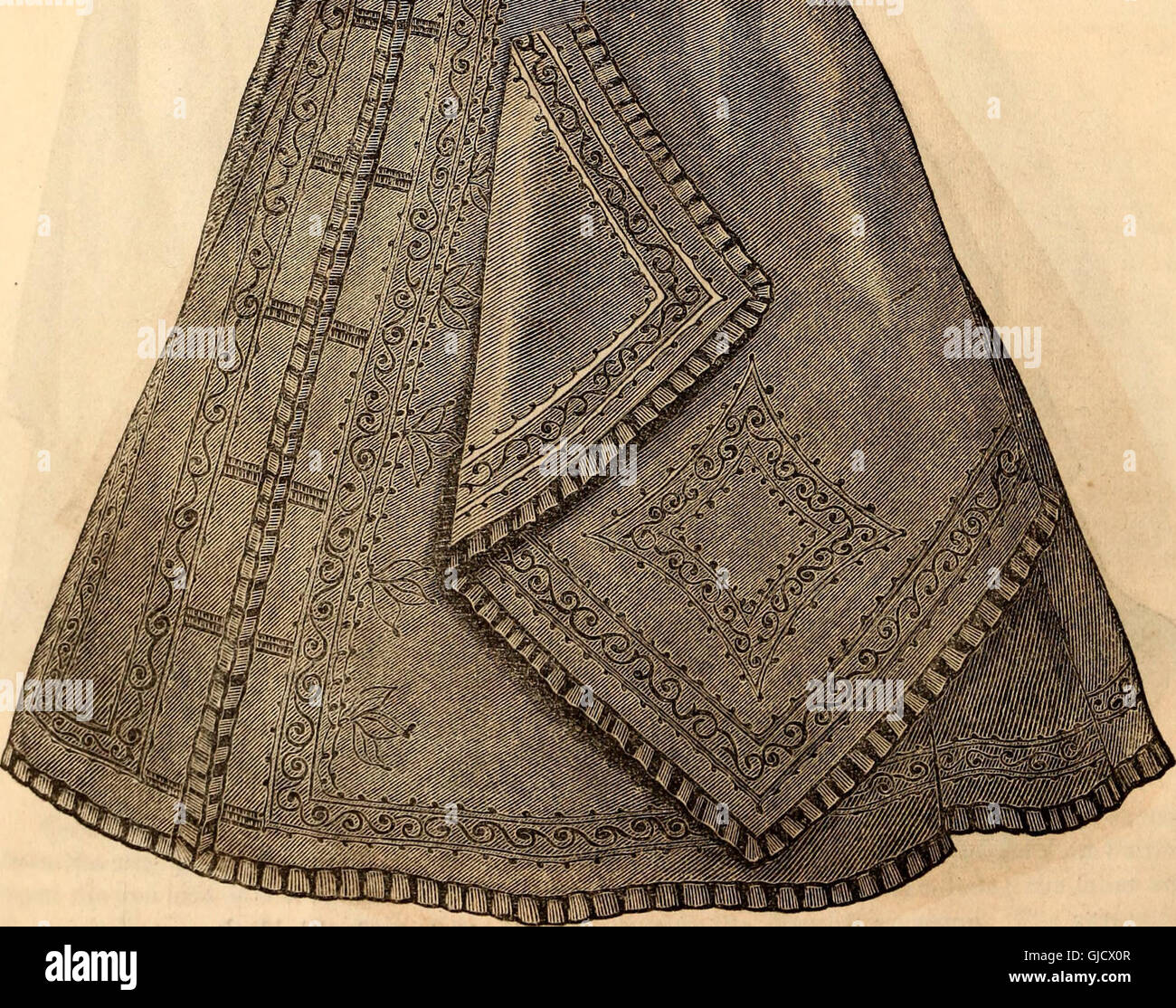 The 1840 edition of Godey's Lady's Book, a popular American women's ...