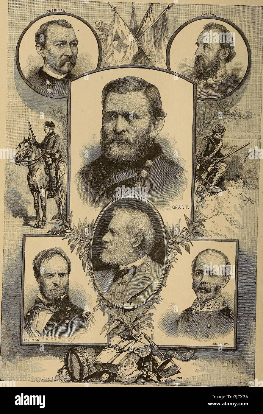 An 1886 anthology of poetry from the American Civil War, featuring ...