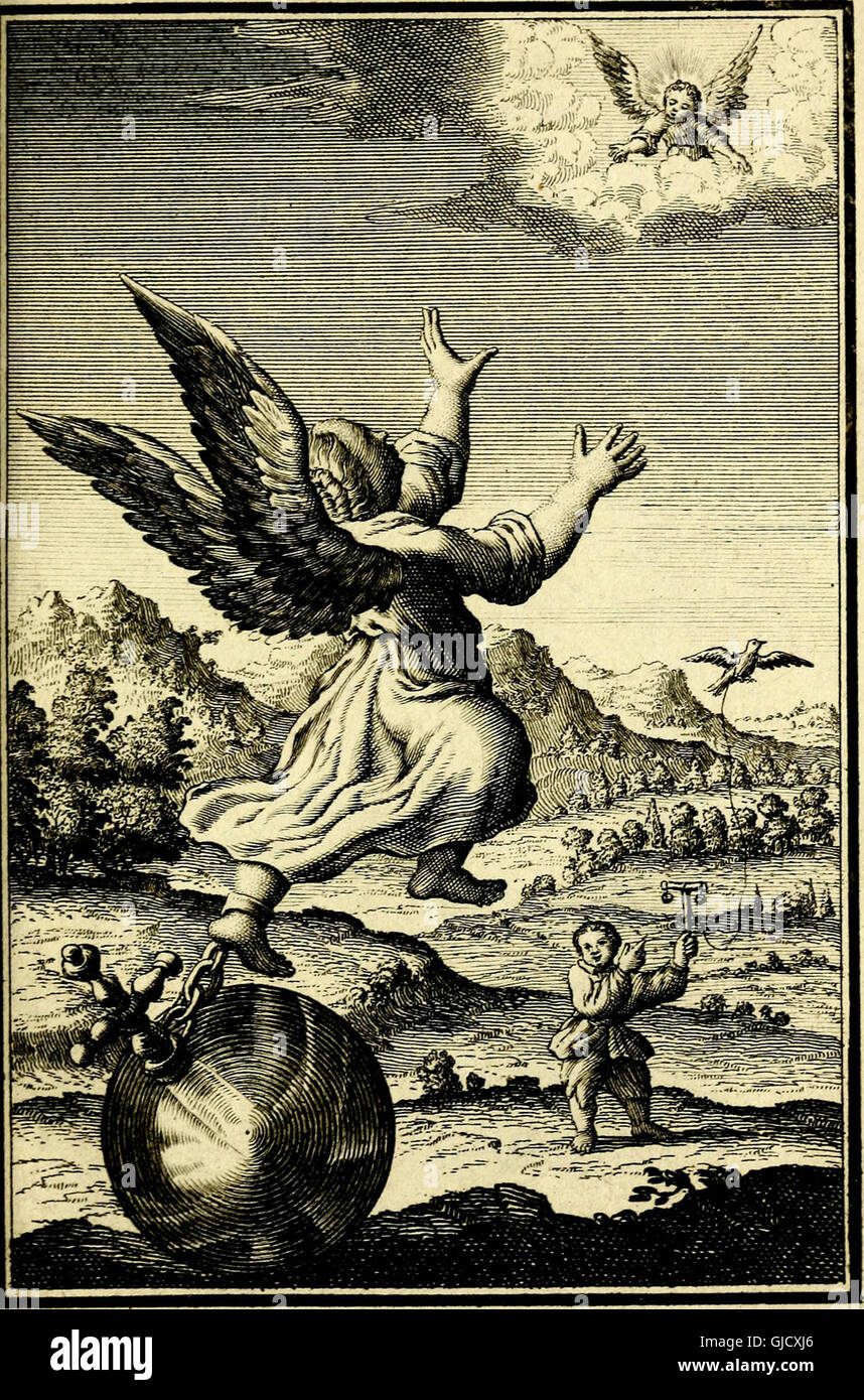 L'âme amante de son Dieu (1717) is a work featuring emblems by ...