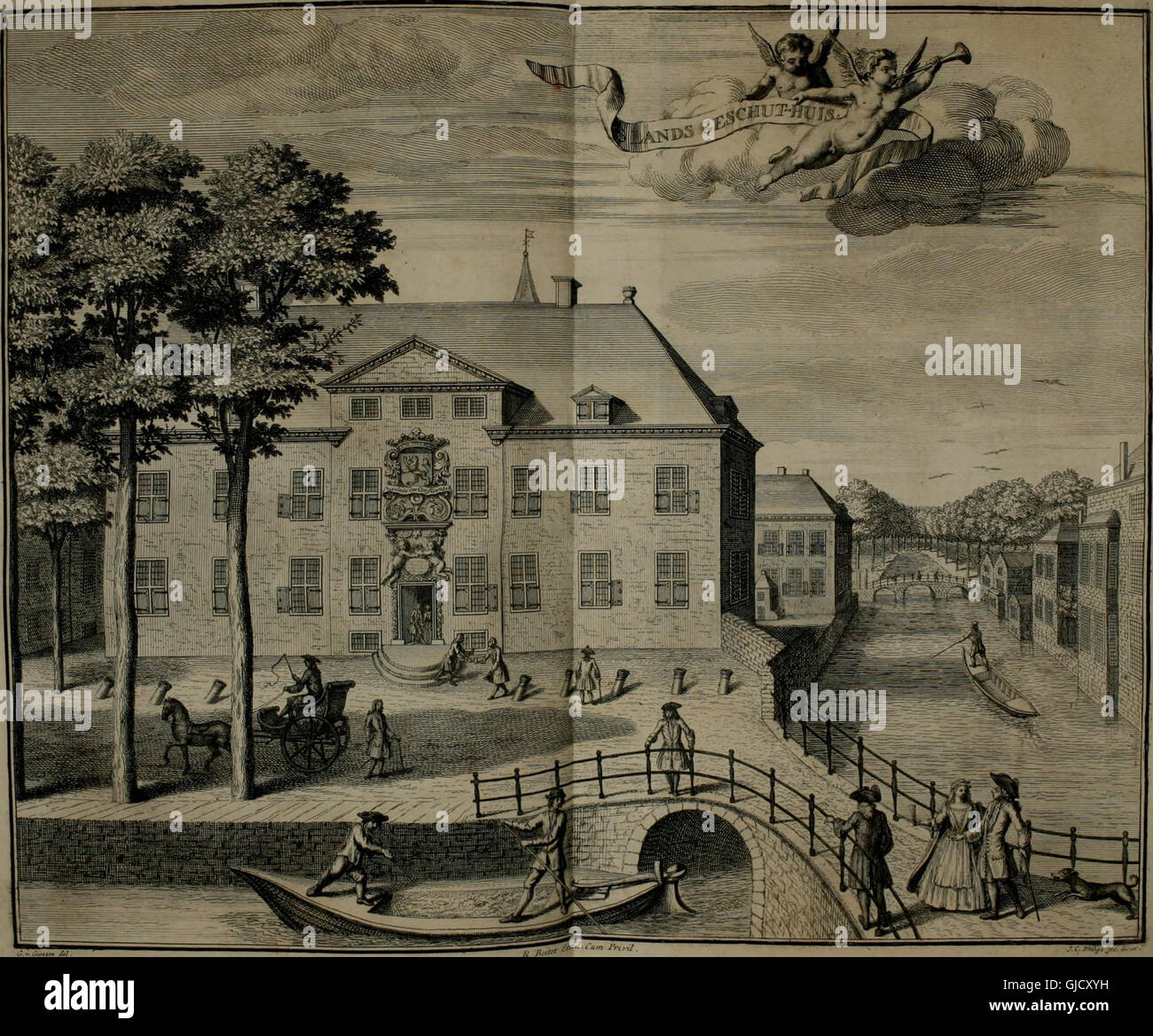 This 1730 book provides a historical and topographical description of ...