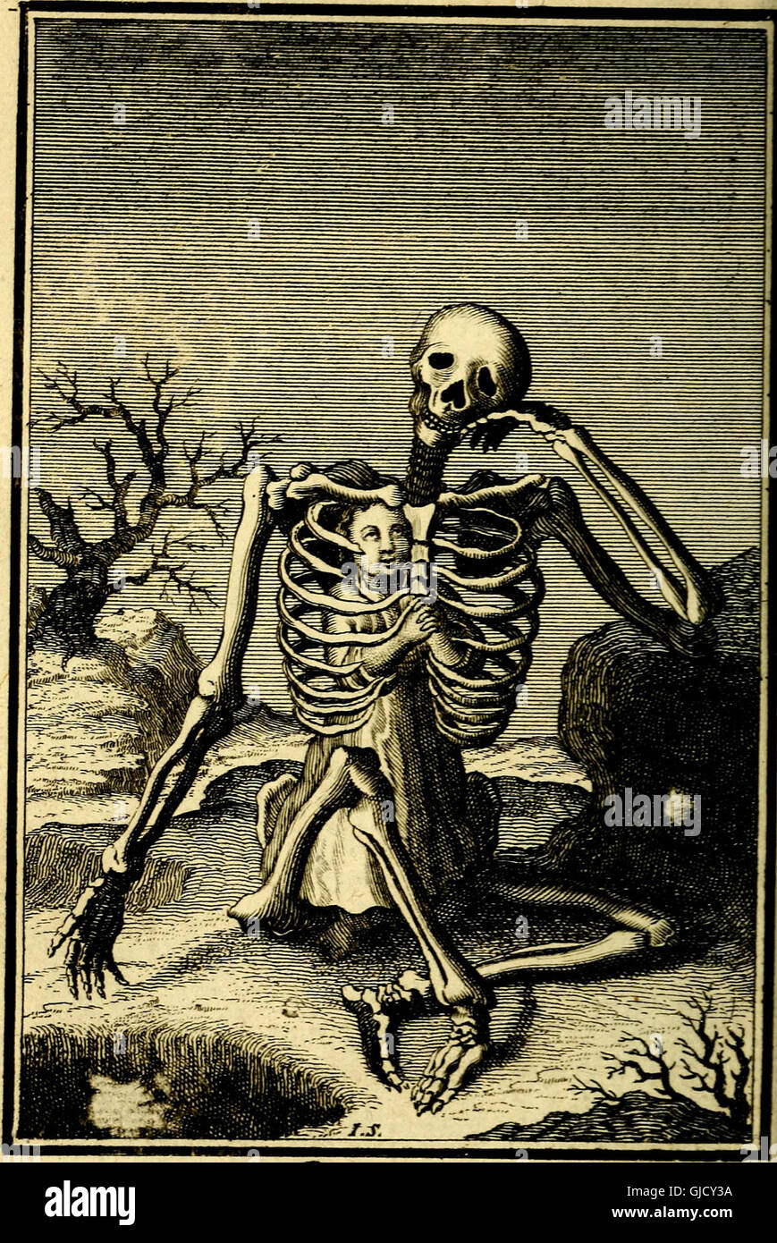 This 1717 work features religious emblems by Hermannus Hugo and Othon ...