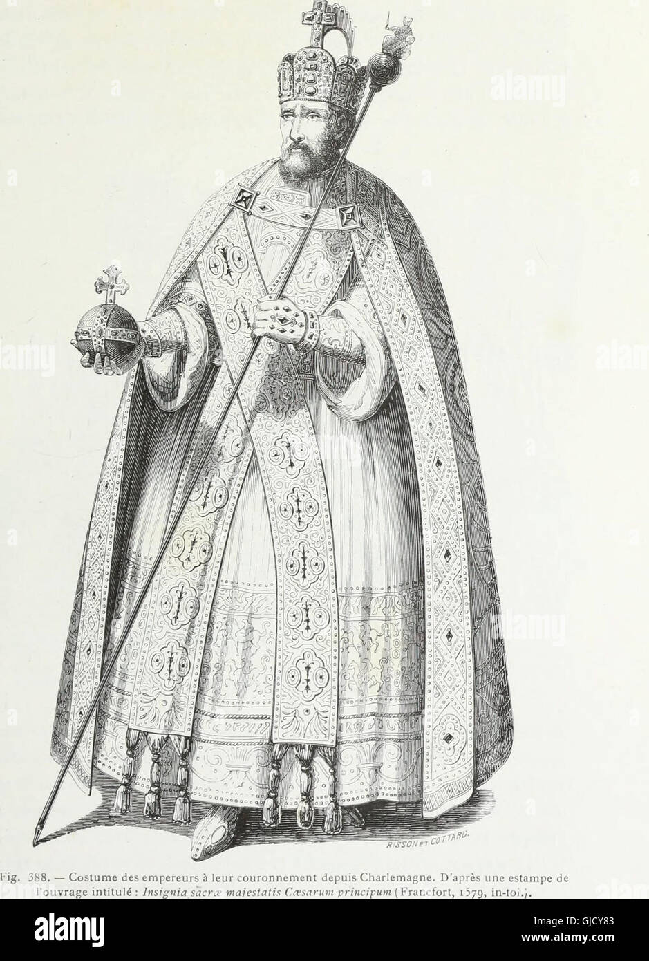 This 1871 work discusses the clothing and customs of the Middle Ages ...