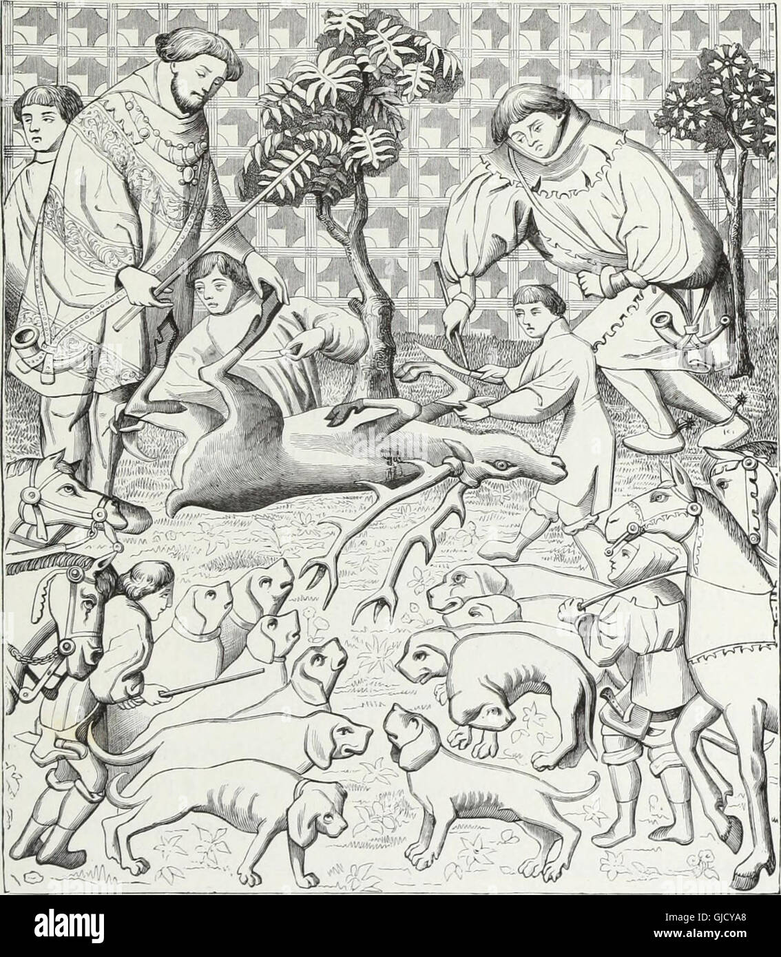 A 1871 book discussing the customs, uses, and clothing from the Middle ...