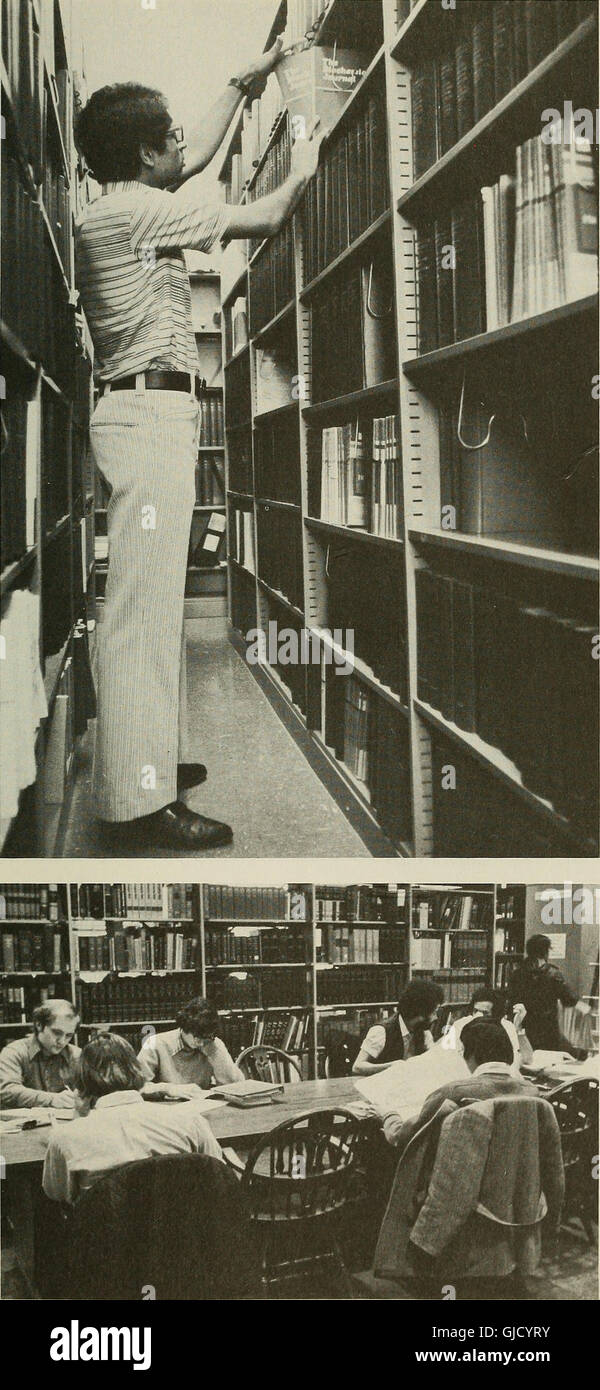 The 1974 course catalog outlines academic offerings for that year ...