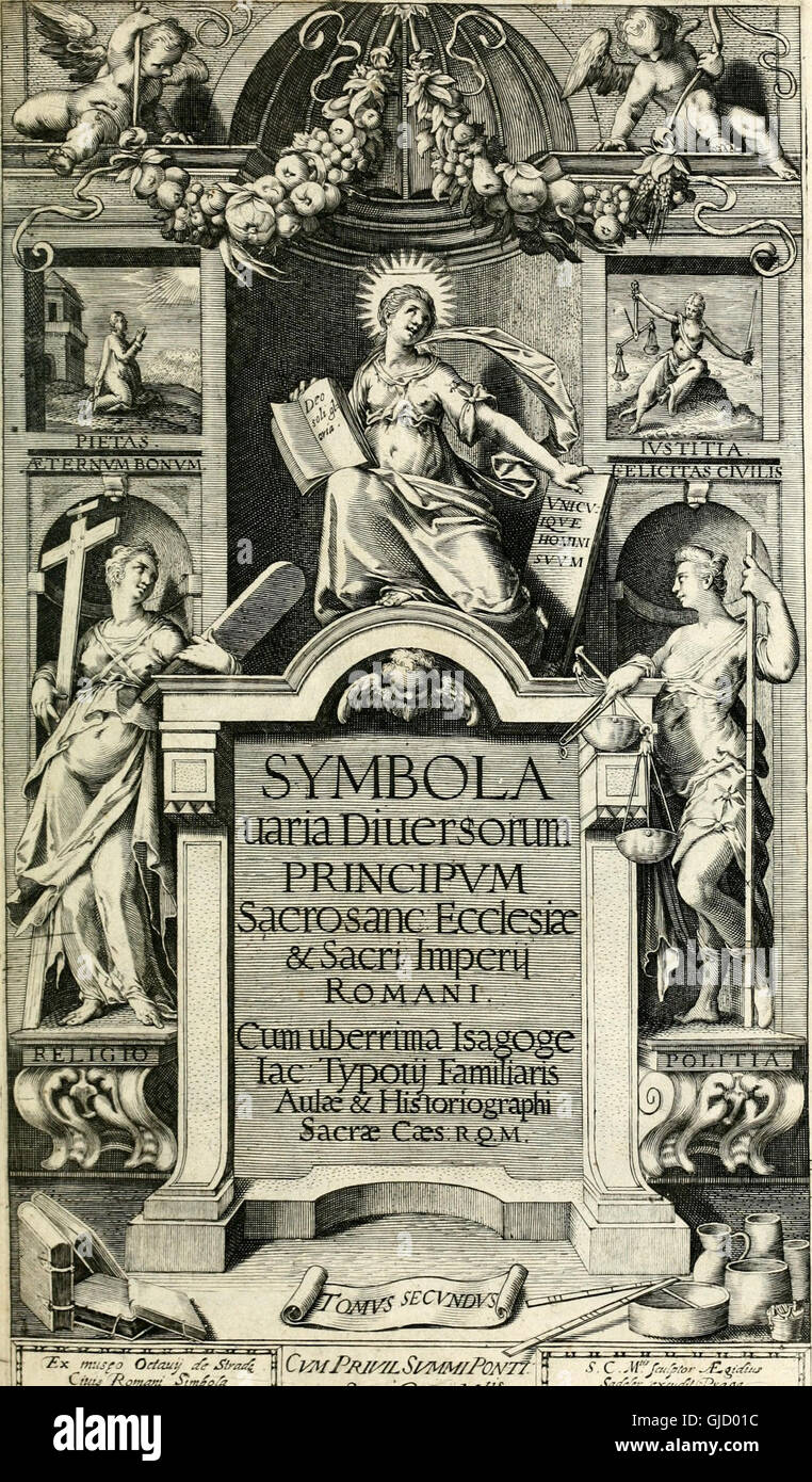 'Symbola Diuina and Humana Pontificum, Imperatorum, Regum' (1601) is a ...