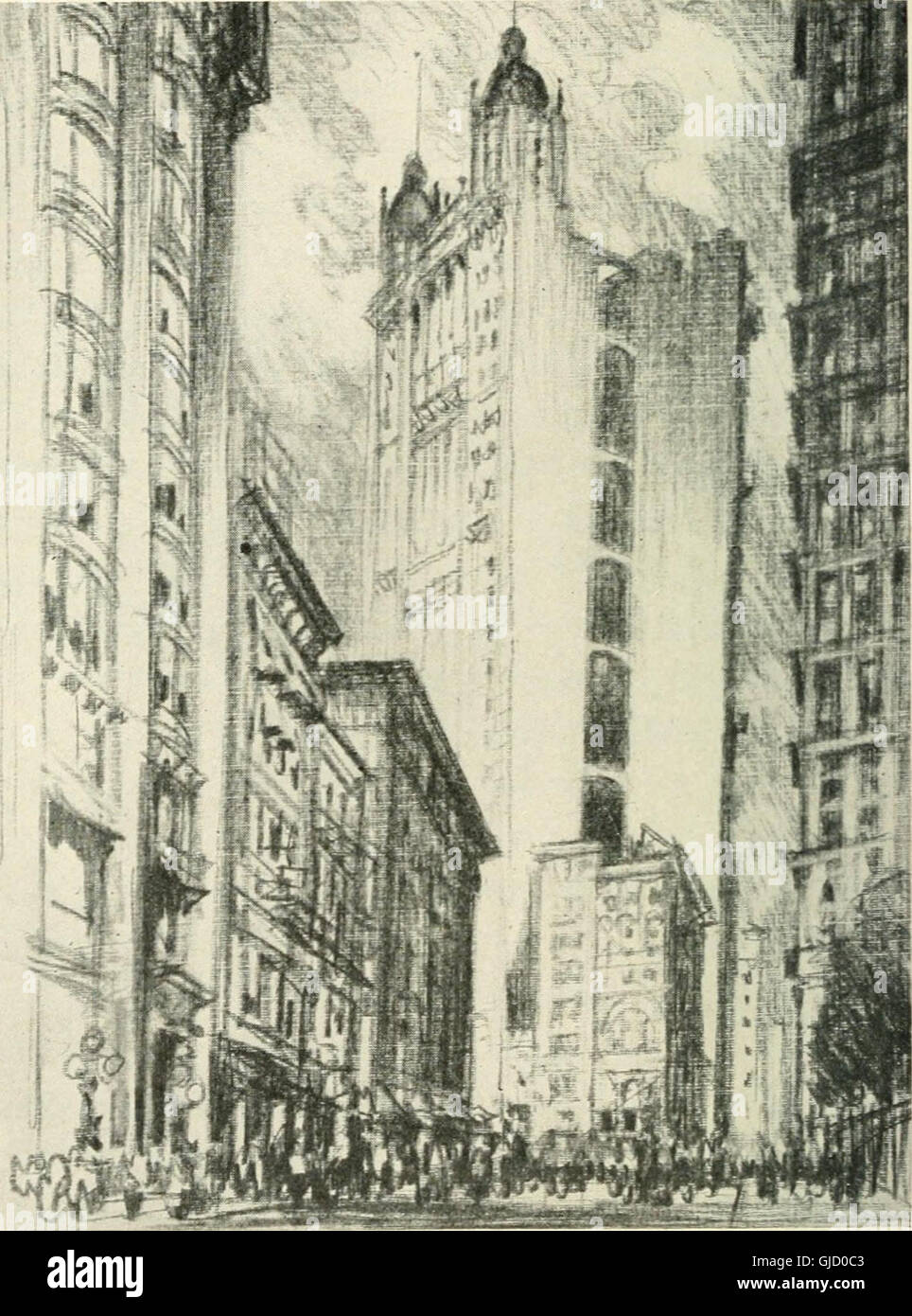 *The New New York* (1909) is a commentary on the transformation of New ...