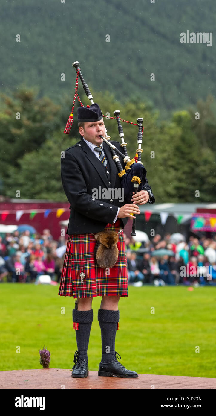 Ballater, Aberdeenshire,Scotland,UK. 11th August 2016. This is a scene ...