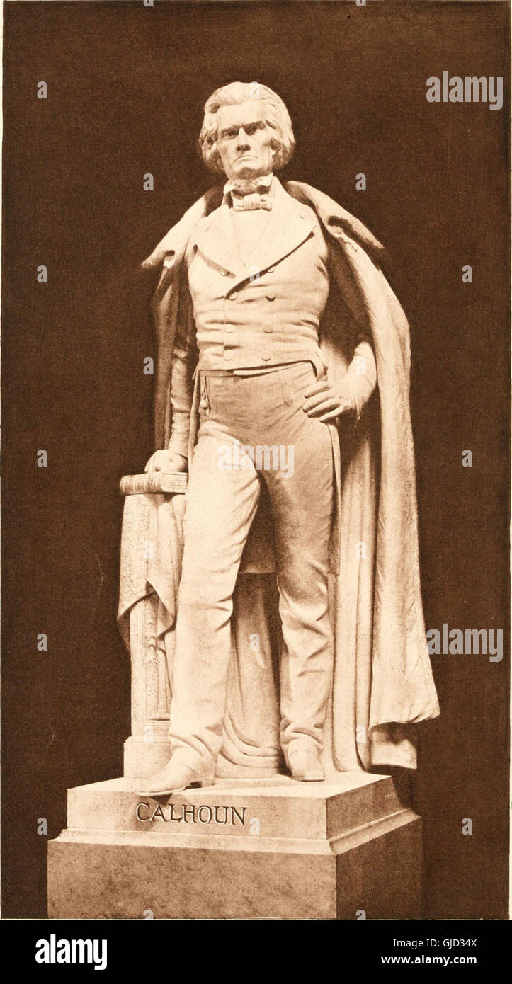 John c calhoun statue hi-res stock photography and images - Alamy