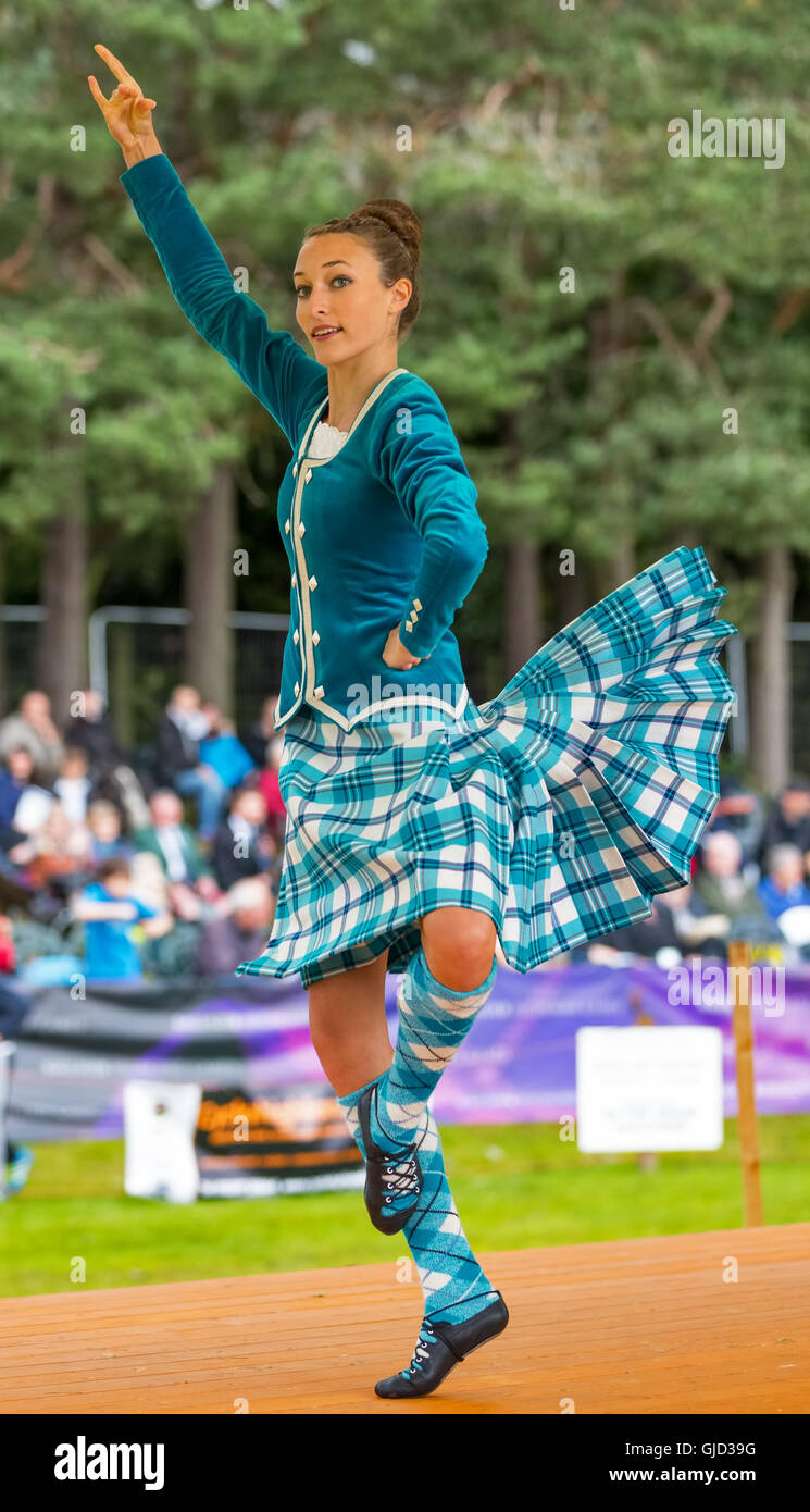 Ballater, Aberdeenshire,Scotland,UK. 11th August 2016. This is a scene ...