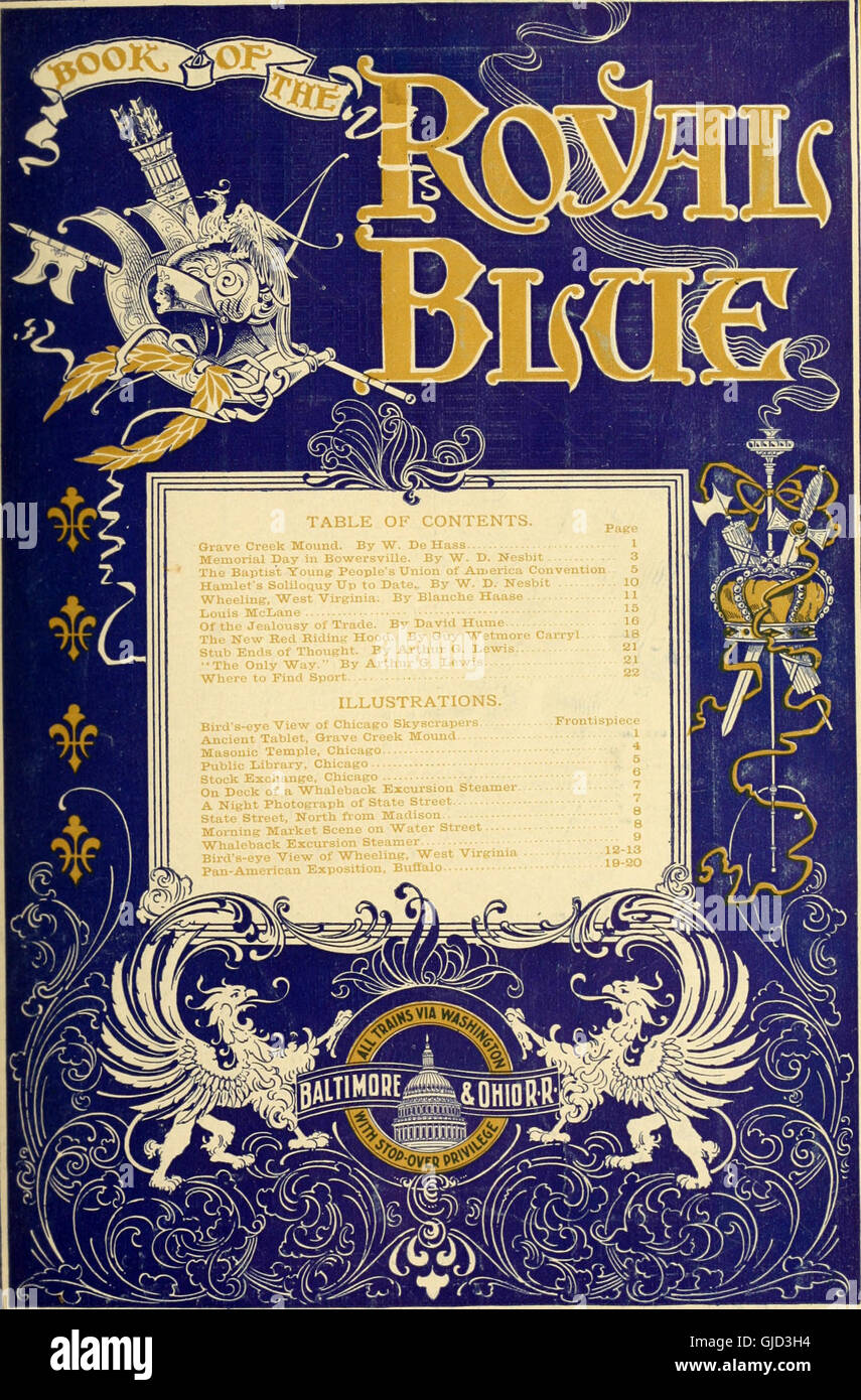 'Book of the Royal Blue' (1897) offers an overview of notable ...
