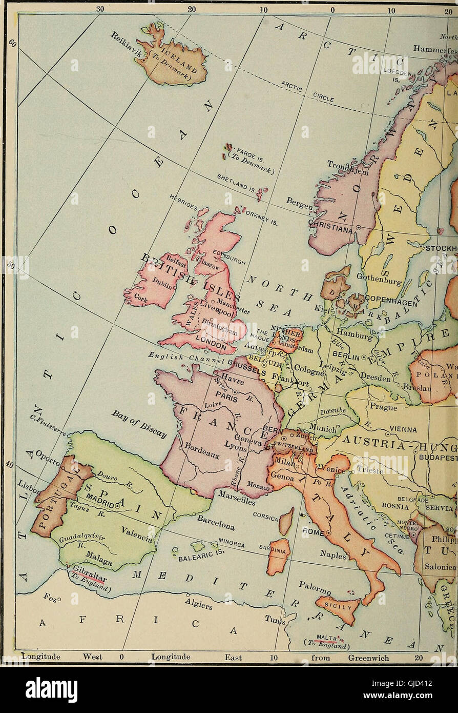 Modern History; Europe (1904) explores the major events and political ...