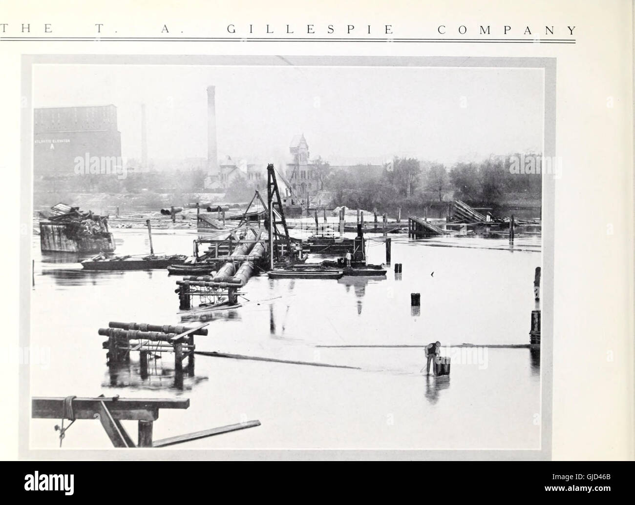 This 1912 report outlines the engineering and construction projects of ...