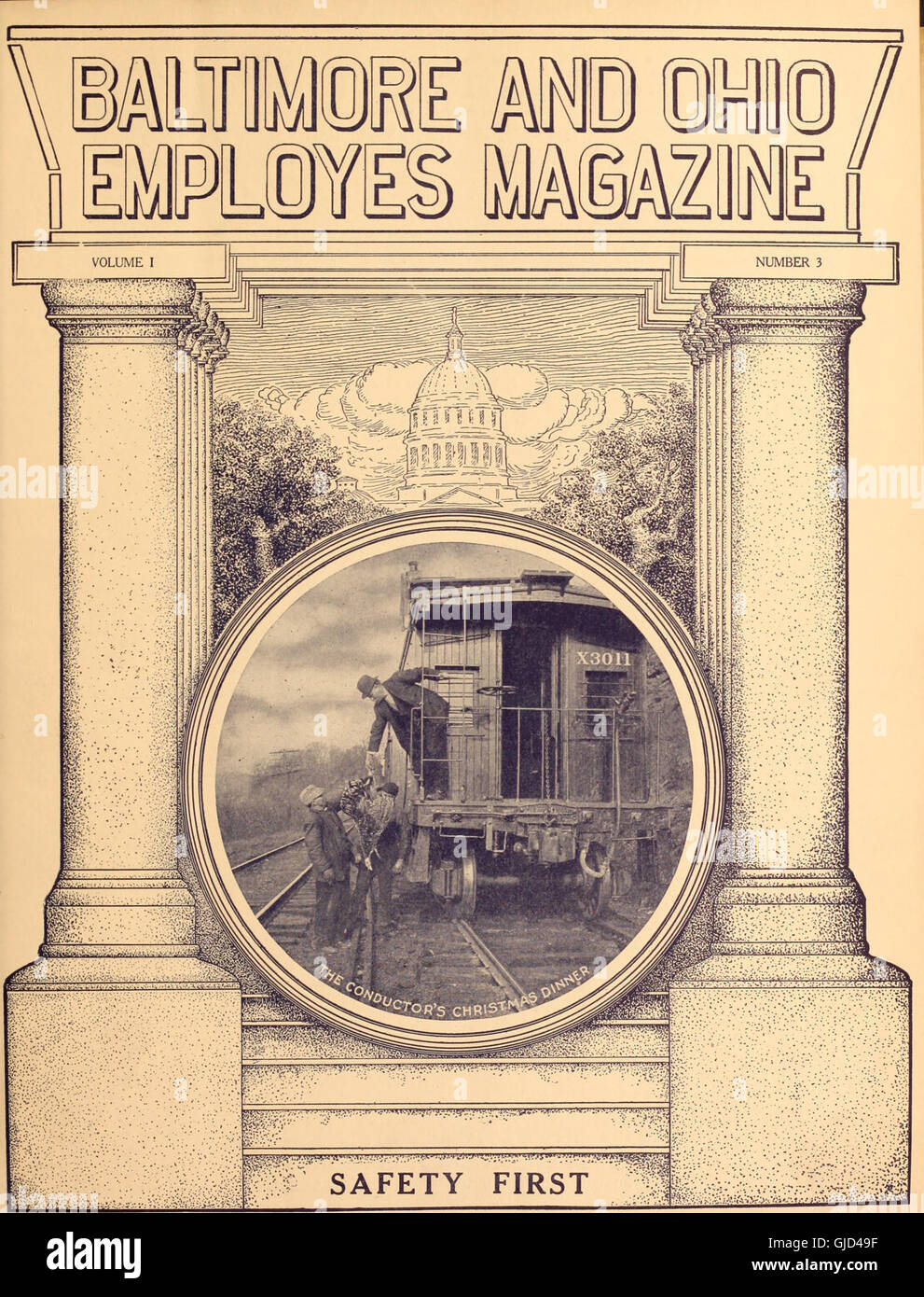 An image of the 1912 employee magazine of the Baltimore and Ohio ...