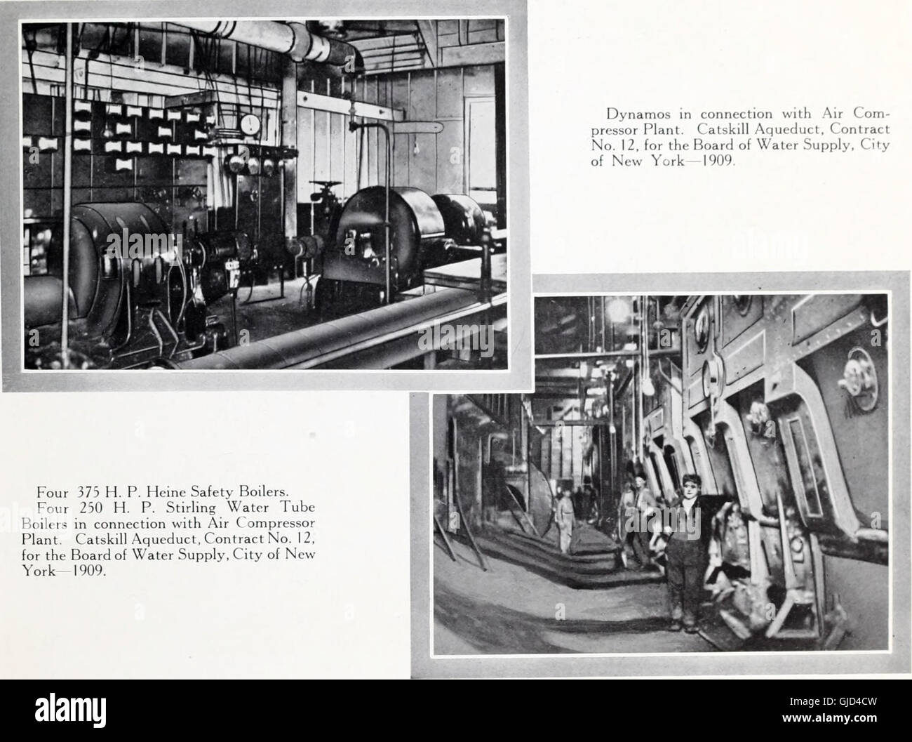 A 1912 document detailing the work of T.A. Gillespie Company, engineers ...