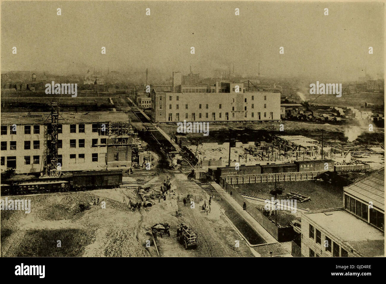 Vintage Chicago Manufacturing High Resolution Stock Photography and ...