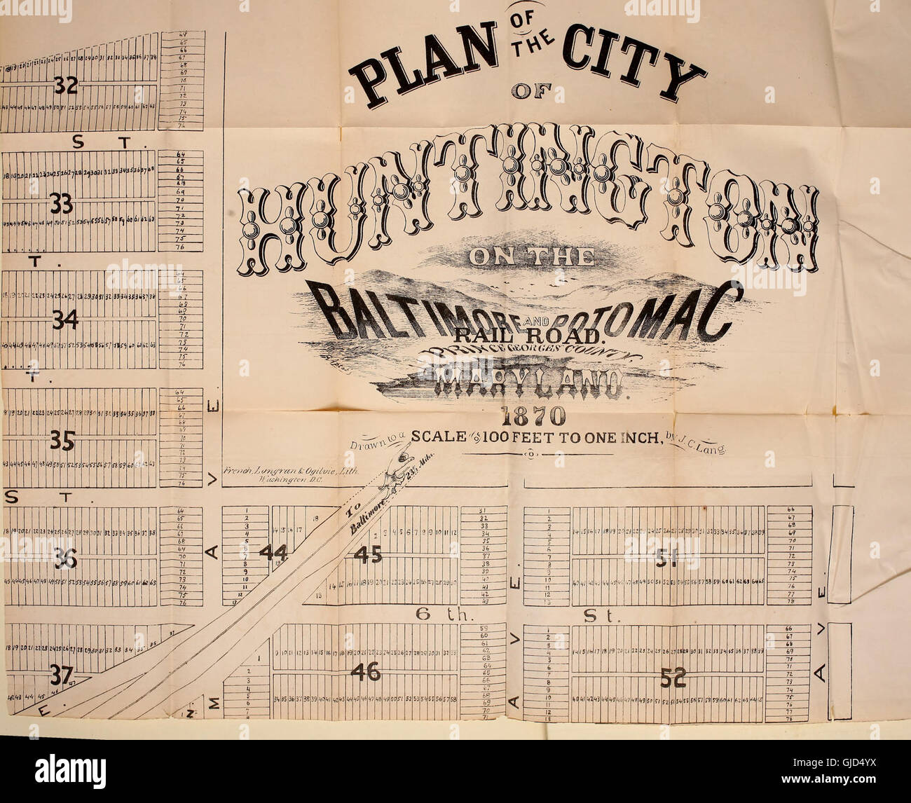 This 1870 prospectus outlines the development potential of Huntington ...