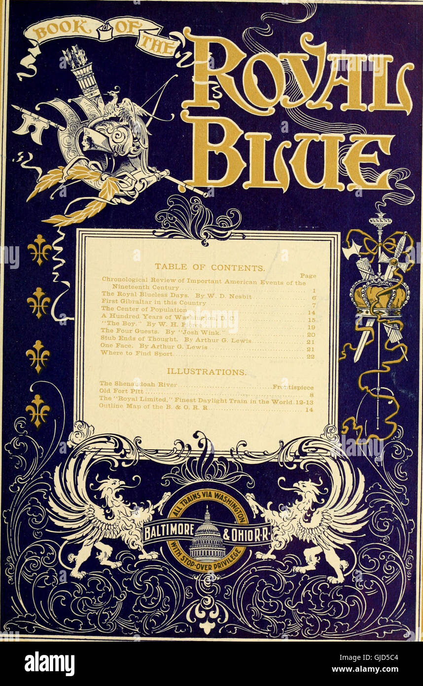 The 1897 'Book of the Royal Blue' is a comprehensive guide to the ...