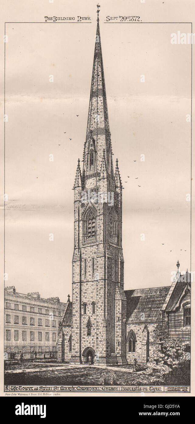 St. Mary's Cathedral Church, Newcastle on Tyne; Dann & Hansom ...