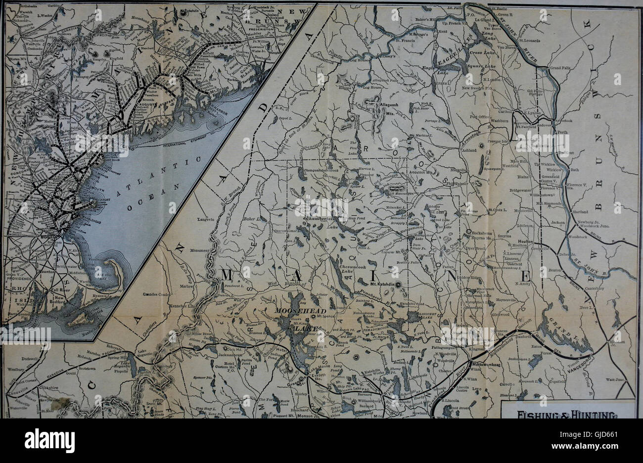 Map canada 1899 hi-res stock photography and images - Alamy