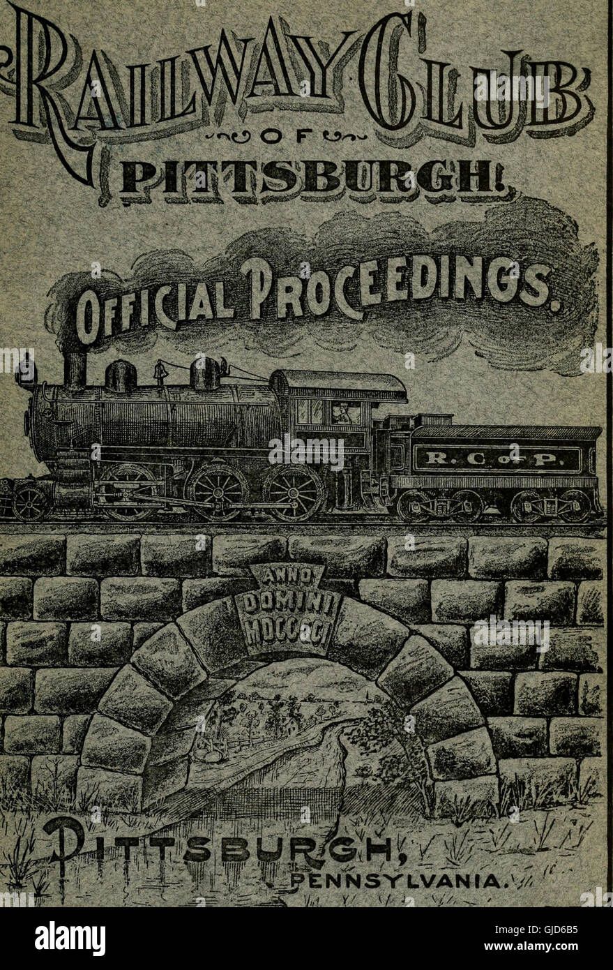 The 1905 Official Proceedings document presents the formal discussions ...