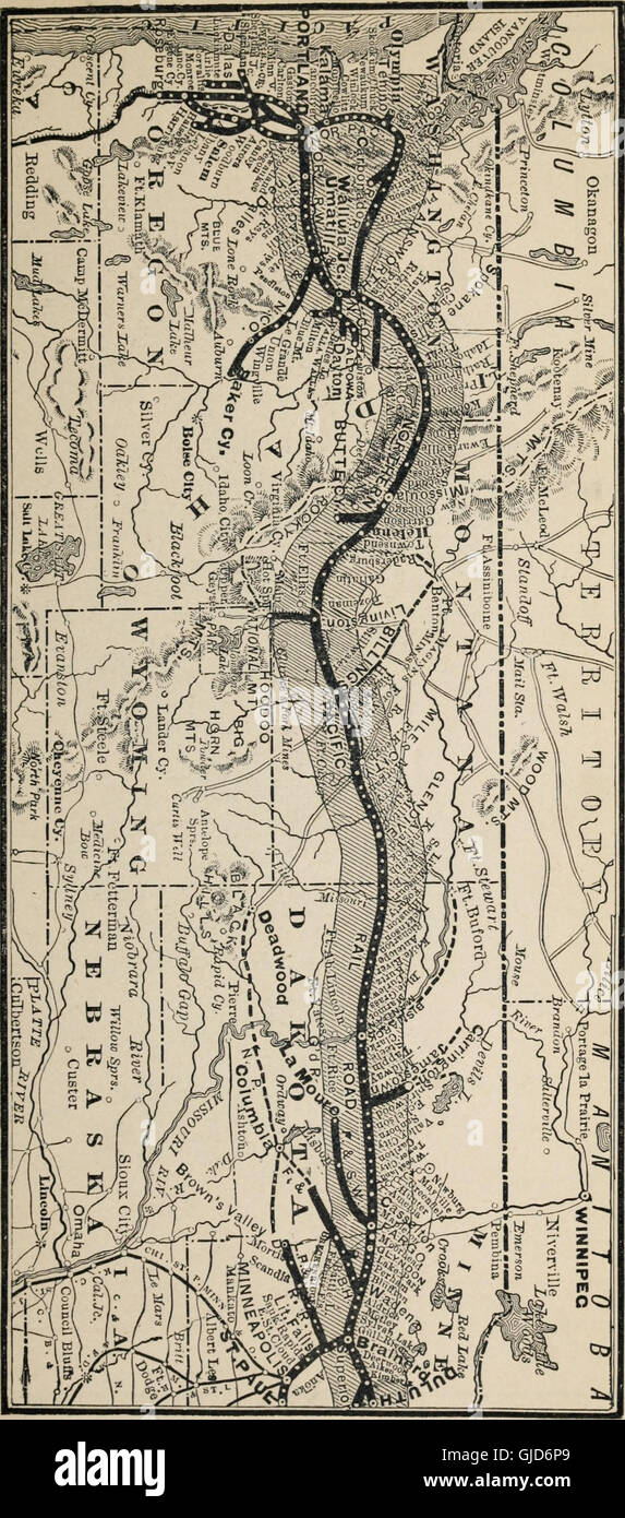A historical account of the grand opening of the Northern Pacific ...