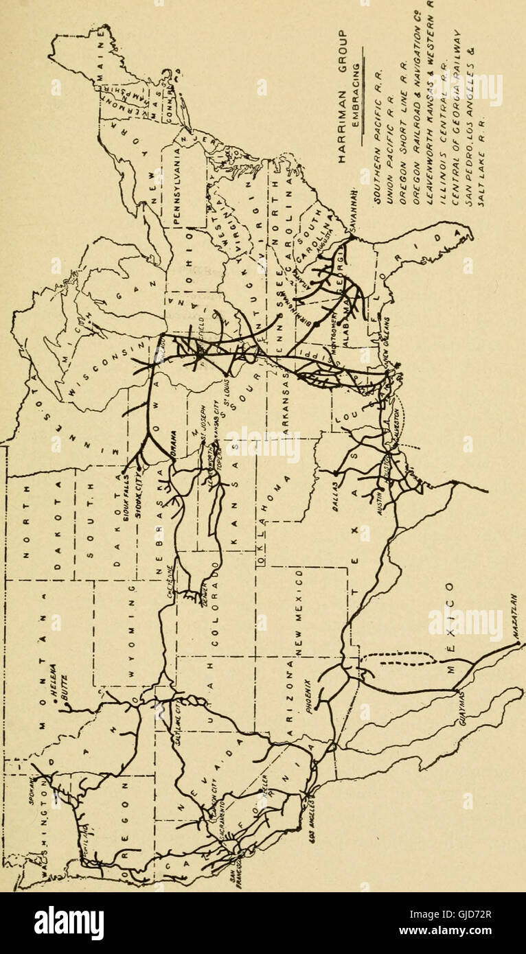 A 1908 publication discussing the development and impact of railway ...