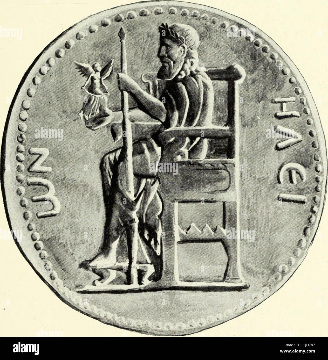 A publication from 1898 focused on Greek bronzes, likely discussing the ...